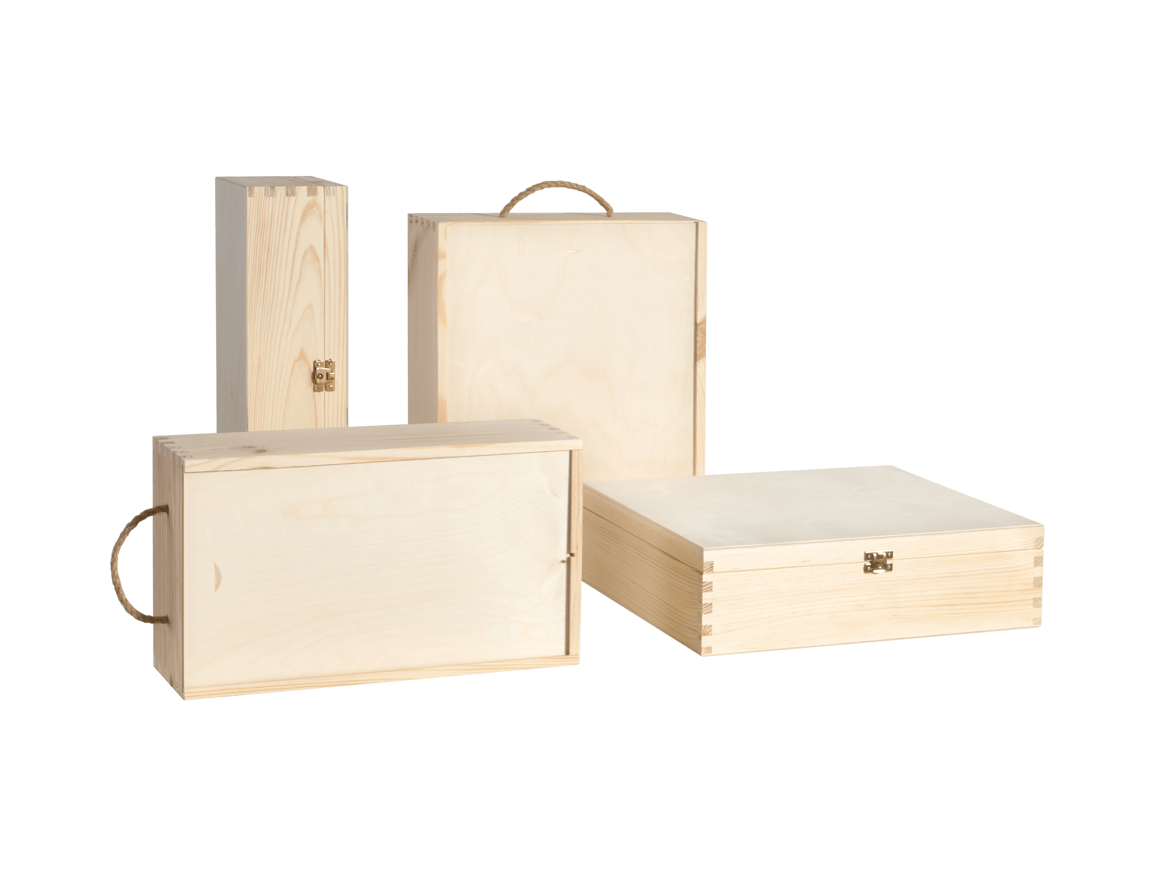Wooden Wine Boxes